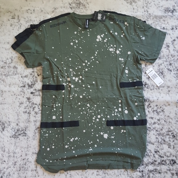 rocksmith | Shirts | Rocksmith Strap Tee In Olive | Poshmark